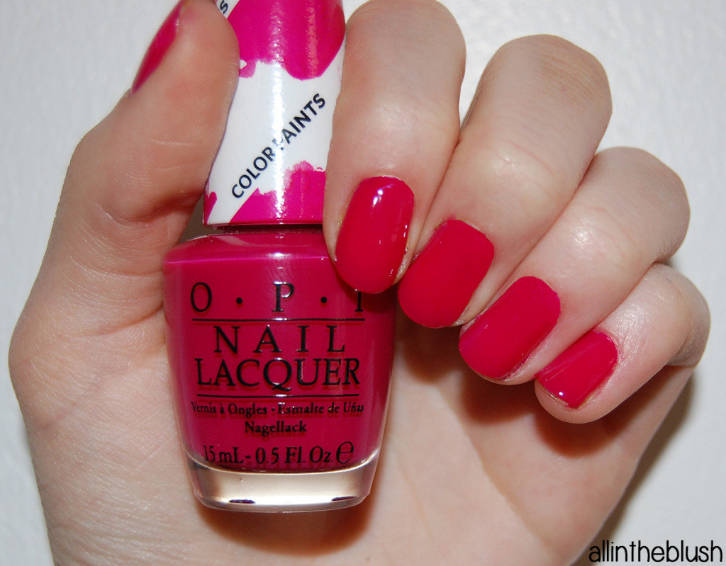 OPI Color Paints Collection – Review & Swatches » All In The Blush