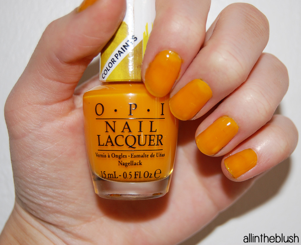 OPI Color Paints Collection – Review & Swatches » All In The Blush