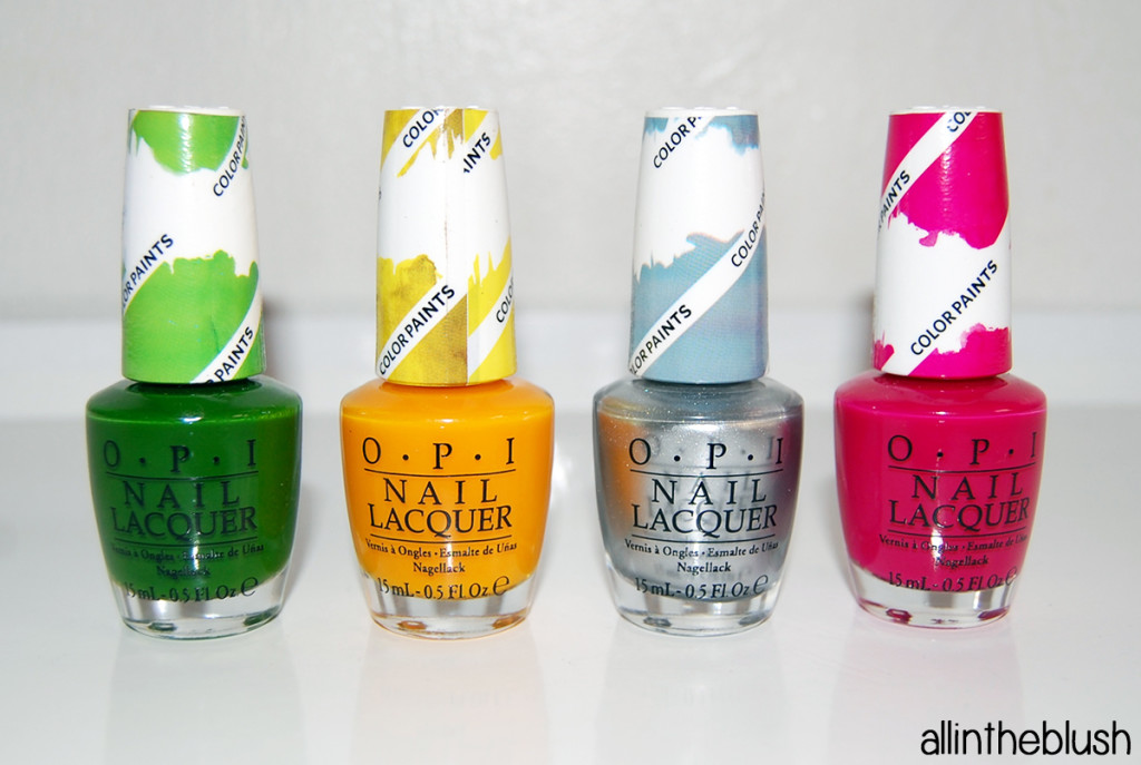 OPI Color Paints Collection – Review & Swatches » All In The Blush