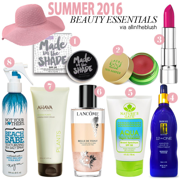Summer 2016 Beauty Essentials » All In The Blush