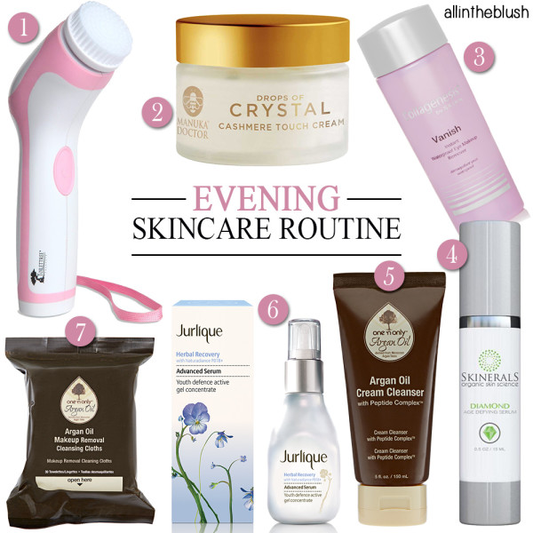 My Evening Skincare Routine for Spring 2017 » All In The Blush