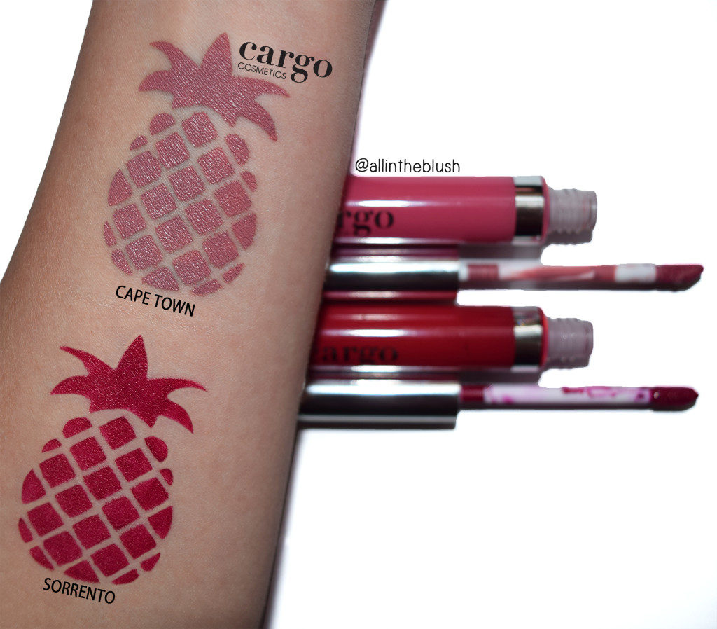 Review: Cargo Cosmetics Swimmables Matte Liquid Lipstick » All In The Blush