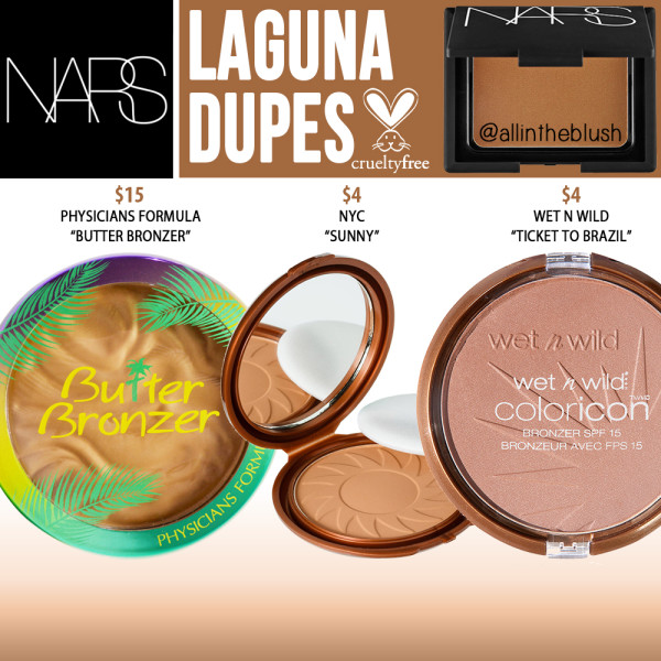 NARS Cosmetics Laguna Bronzer Cruelty-Free Dupes » All In The Blush