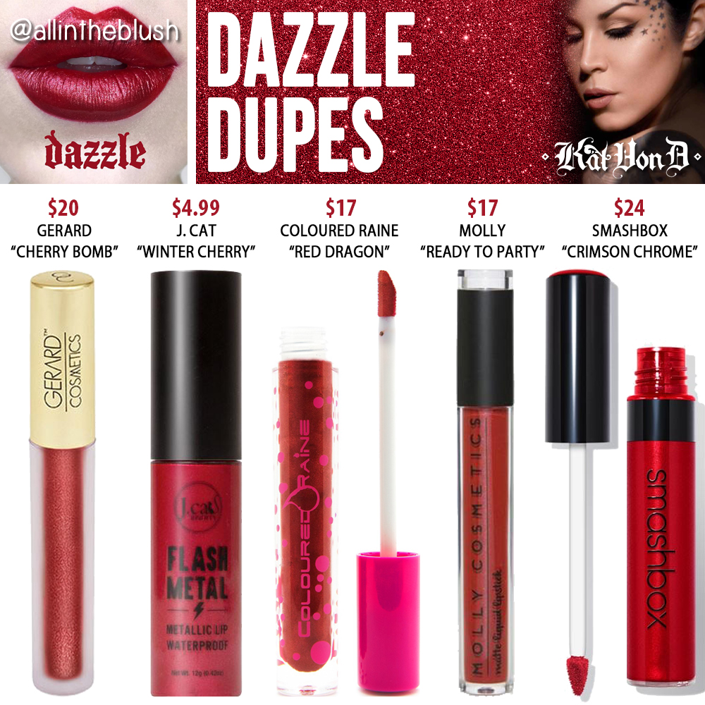 Kat Von D Dazzle Everlasting Glimmer Veil Dupes » All In The Blush