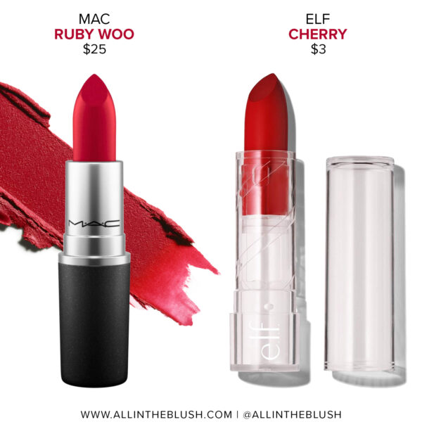 MAC Ruby Woo Lipstick Dupes » All In The Blush