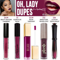 MAC Oh, Lady Retro Matte Liquid Lipcolour Dupes » All In The Blush