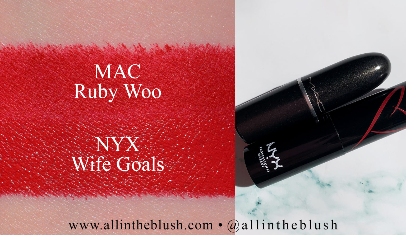 MAC Ruby Woo Lipstick Dupes » All In The Blush