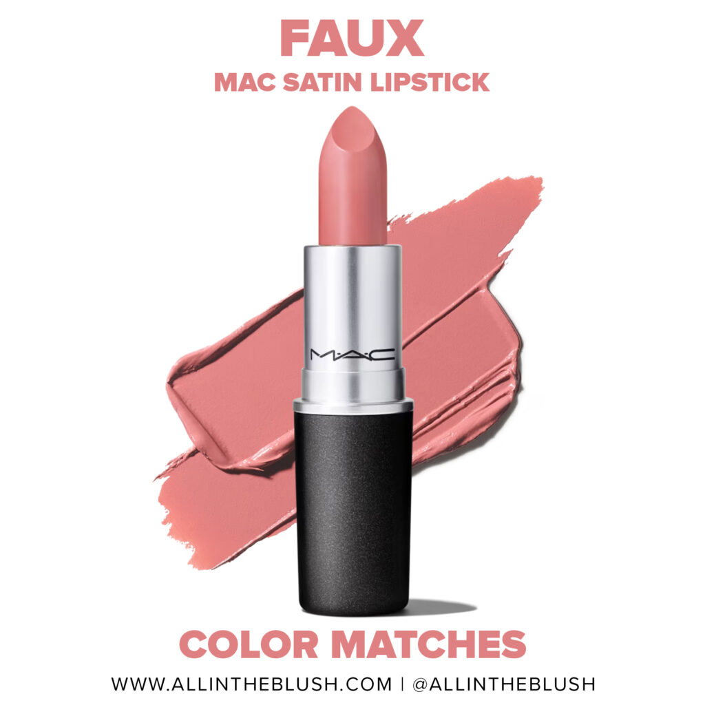 MAC Faux Lipstick Dupes » All In The Blush