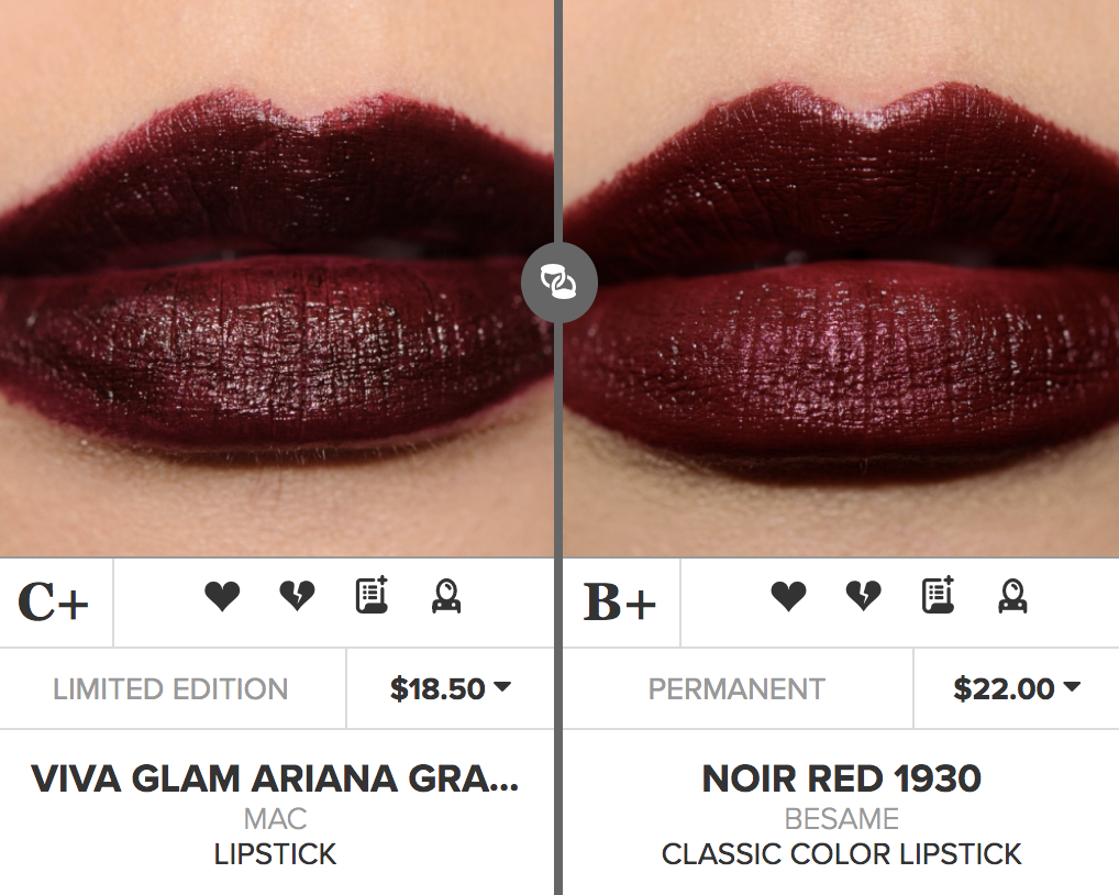 MAC Ariana Grande Vivia Glam Lipstick Dupes » All In The Blush