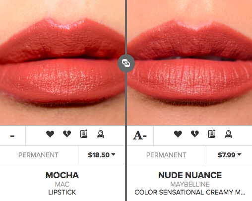 MAC Mocha Lipstick Dupes » All In The Blush