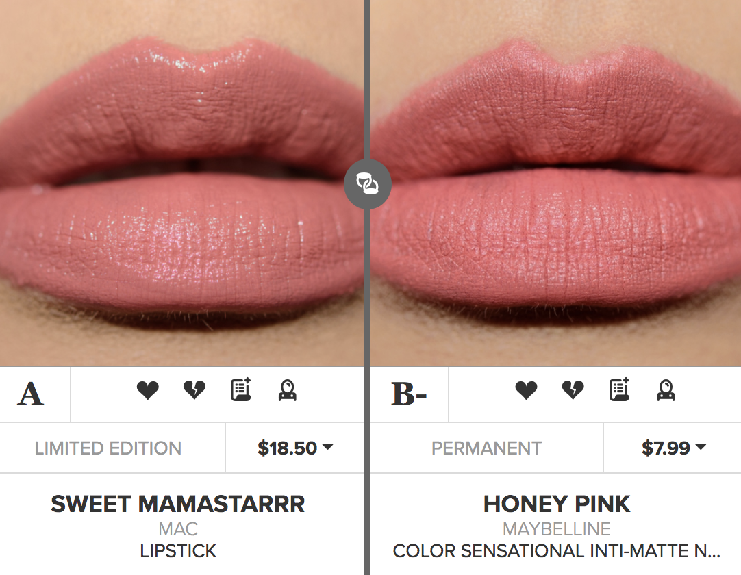 MAC Sweet Mamastarrr Lipstick Dupes » All In The Blush