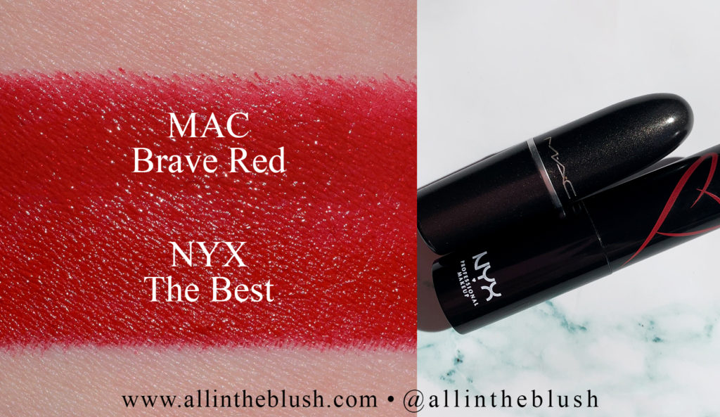 MAC Brave Red Lipstick Dupes » All In The Blush