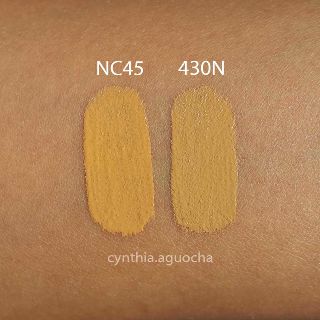 MAC NC45 Studio Fix Fluid Foundation Dupes » All In The Blush