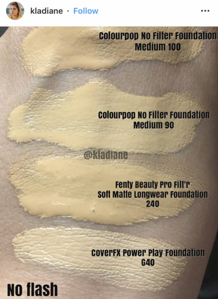 Fenty Beauty 240 Pro Filt’r Soft Matte Longwear Foundation Dupes » All ...