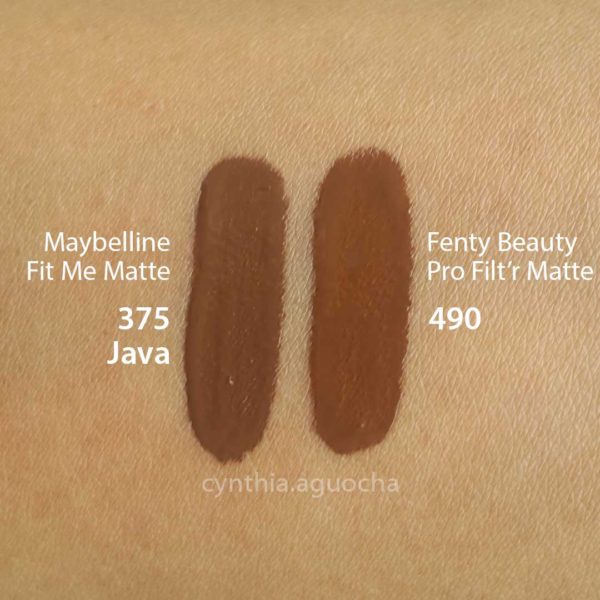 Maybelline 375 Java FIT ME! Matte + Poreless Foundation Dupes » All In ...