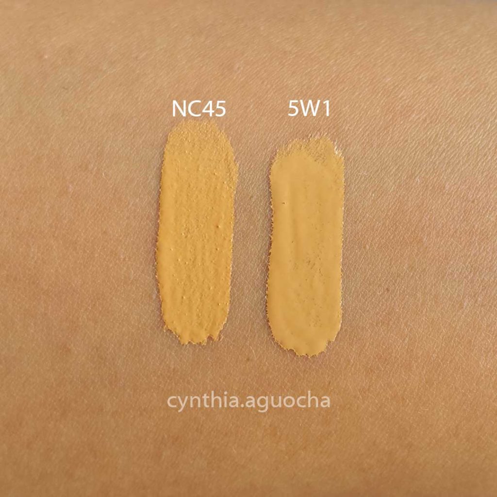 MAC NC45 Studio Fix Fluid Foundation Dupes » All In The Blush
