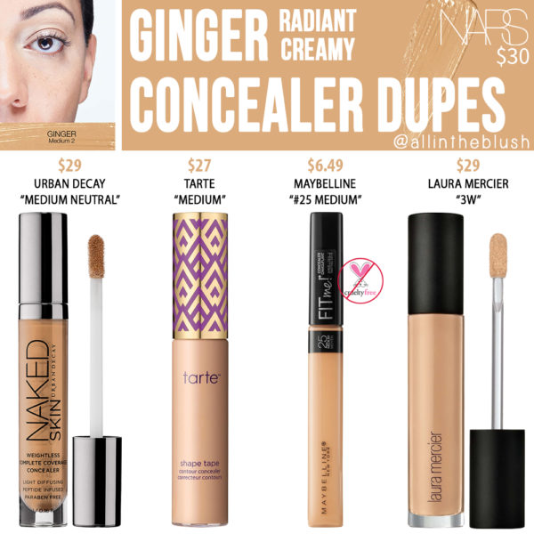 NARS Ginger Radiant Creamy Concealer Dupes » All In The Blush