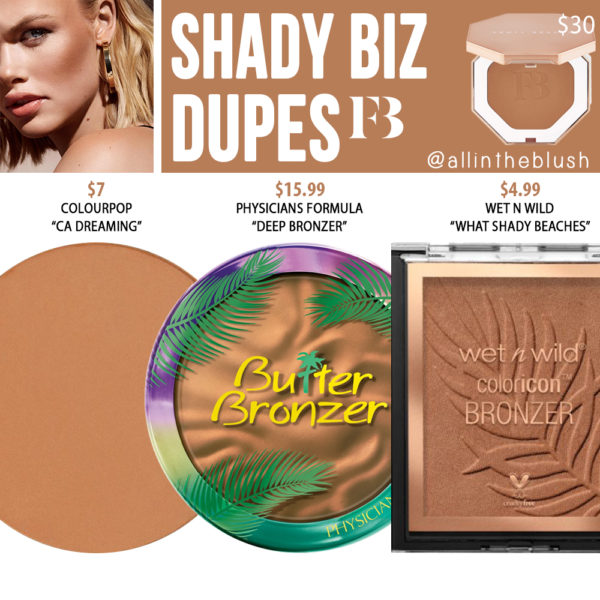Fenty Beauty Shady Biz Sun Stalk’r Instant Warmth Bronzer Dupes » All ...