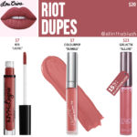 Lime Crime Riot Velvetine Liquid Lipstick Dupes » All In The Blush