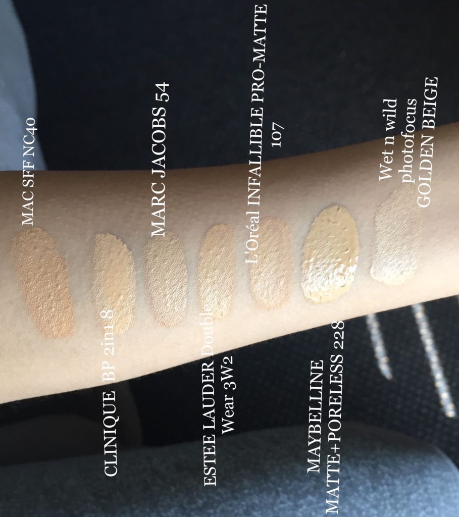 MAC NC40 Studio Fix Fluid Foundation Dupes » All In The Blush