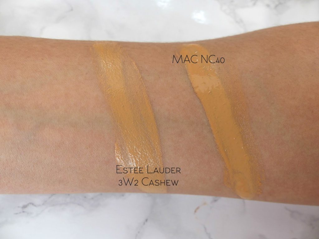 MAC NC40 Studio Fix Fluid Foundation Dupes » All In The Blush