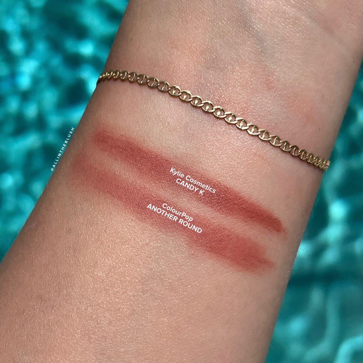 Kylie Cosmetics Candy K Lip Liner Shade Matches » All In The Blush