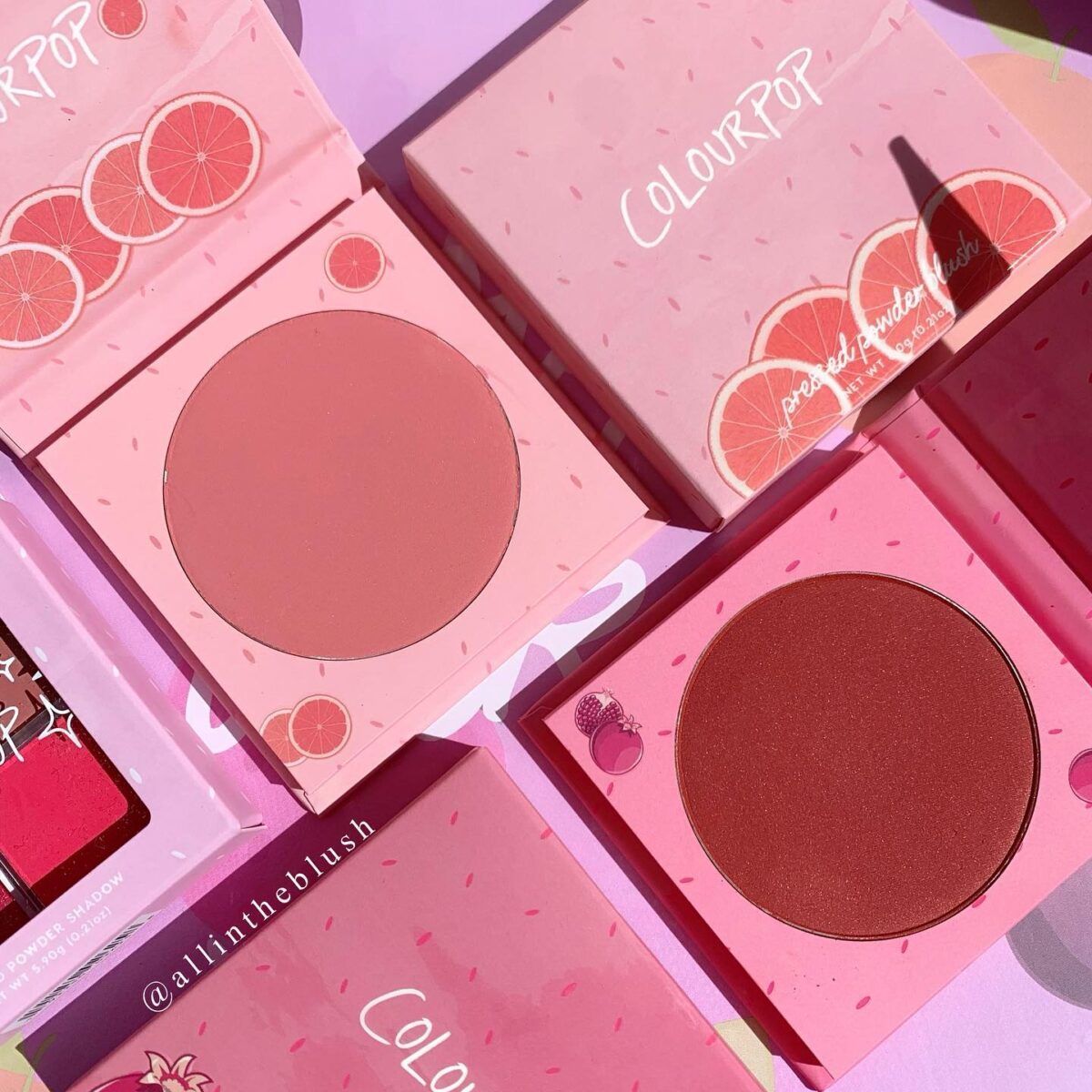 ColourPop Smoothie Collection: Review & Swatches » All In The Blush