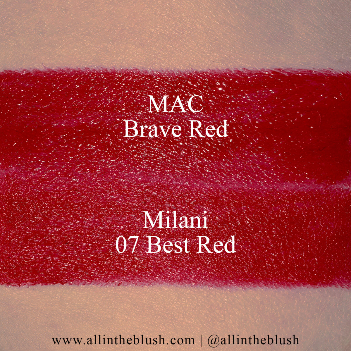 MAC Brave Red Lipstick Dupes » All In The Blush
