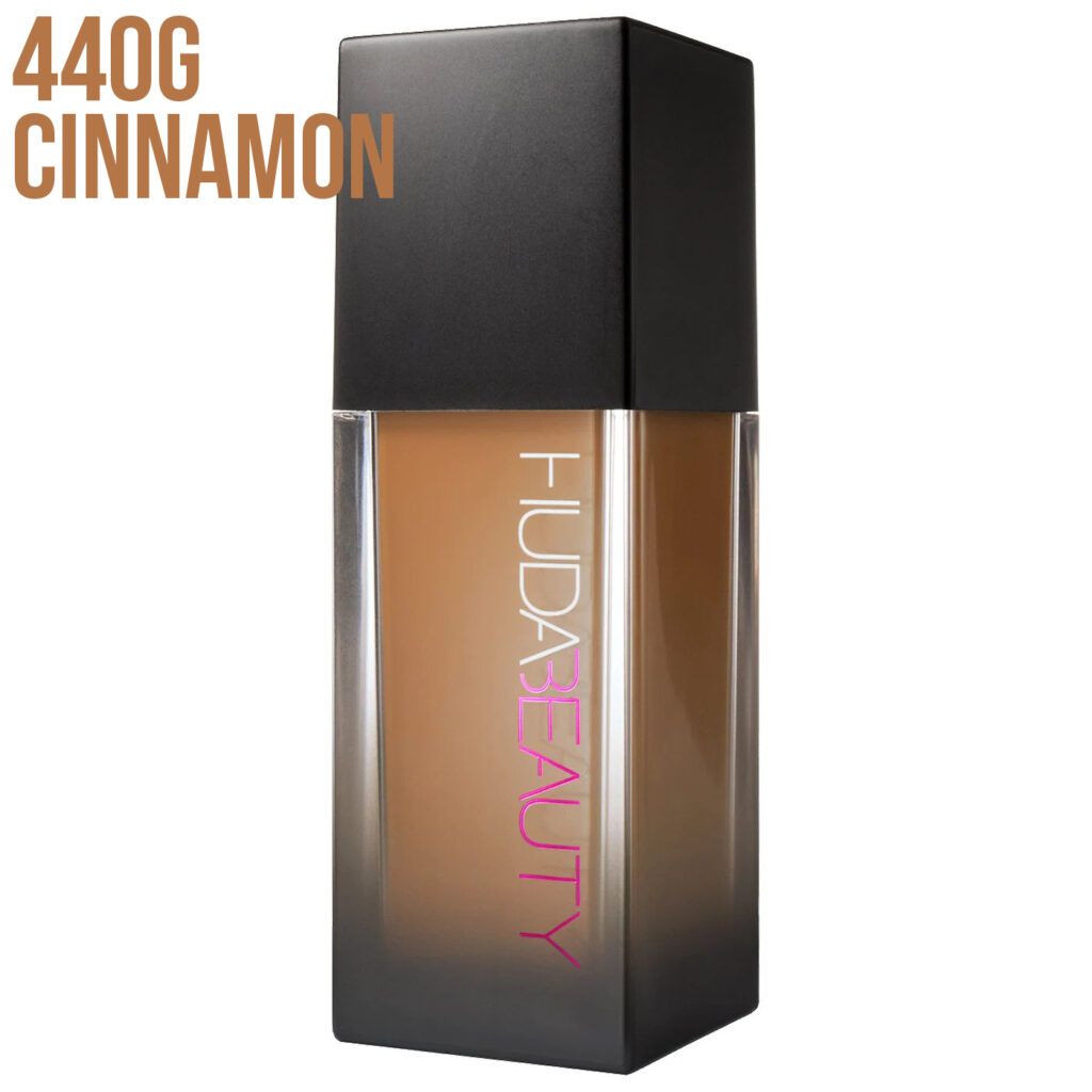 Huda Beauty 440G Cinnamon Faux Filter Foundation Dupes » All In The Blush