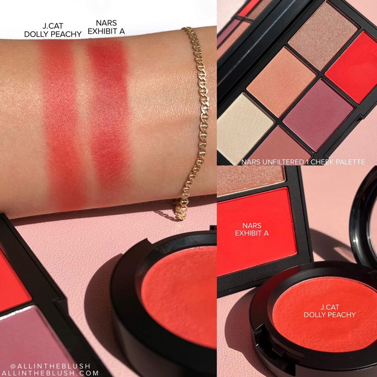 NARS Cosmetics Exhibit A Blush Dupes » All In The Blush