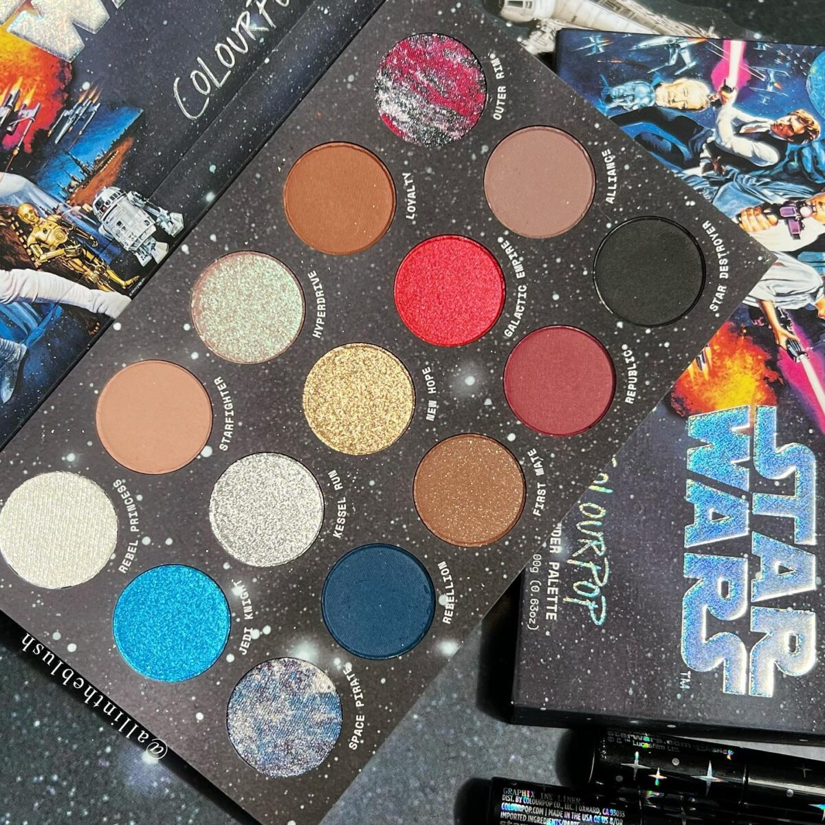 ColourPop Star Wars Collection: Review & Swatches » All In The Blush