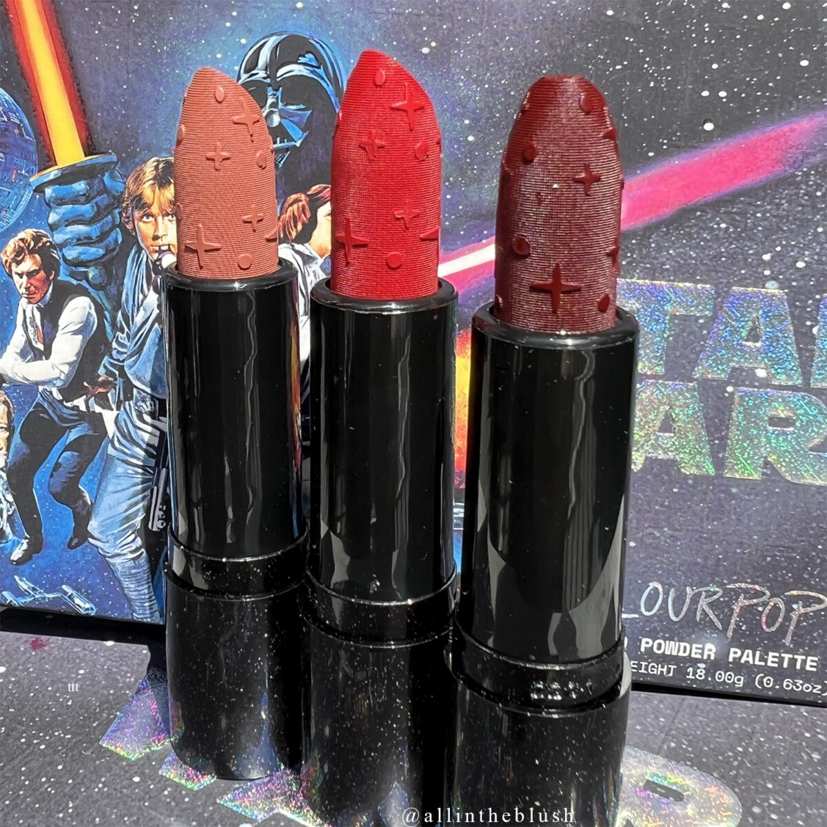 ColourPop Star Wars Collection: Review & Swatches » All In The Blush