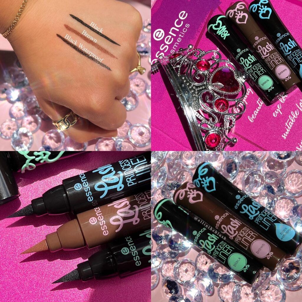 Essence Cosmetics Princess Lash EyeLiner – Review & Swatches » All In ...
