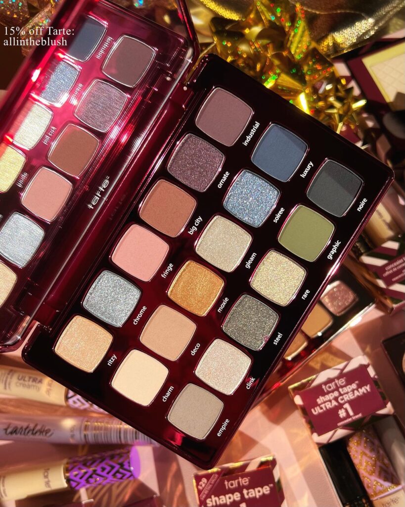 Tarte Gilded Glamour Amazonian Clay Eyeshadow Wardrobe Review » All In ...