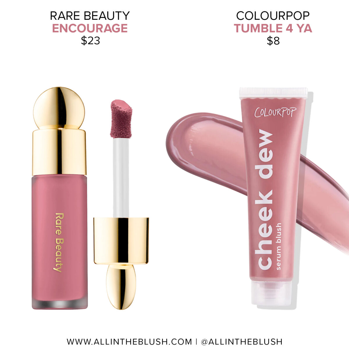 Rare Beauty Encourage Soft Pinch Liquid Blush Color Matches » All In ...