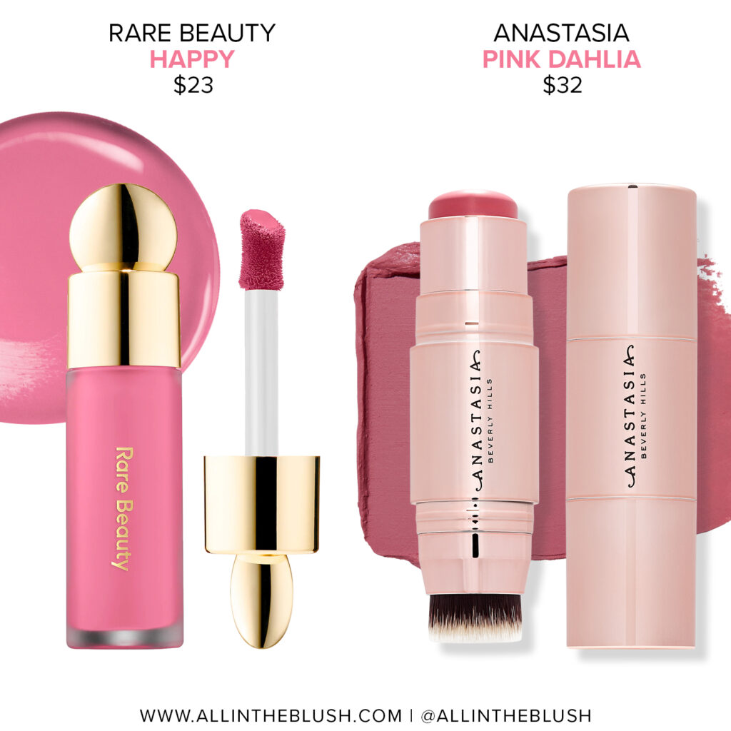 Rare Beauty Happy Soft Pinch Liquid Blush Dupes » All In The Blush