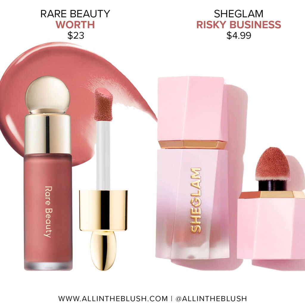 Rare Beauty Worth Soft Pinch Liquid Blush Dupes » All In The Blush