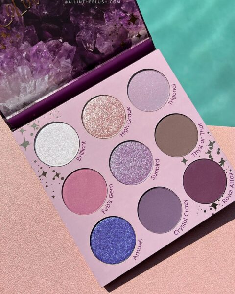 Reviewing ColourPop’s All Amethyst Shadow Palette » All In The Blush