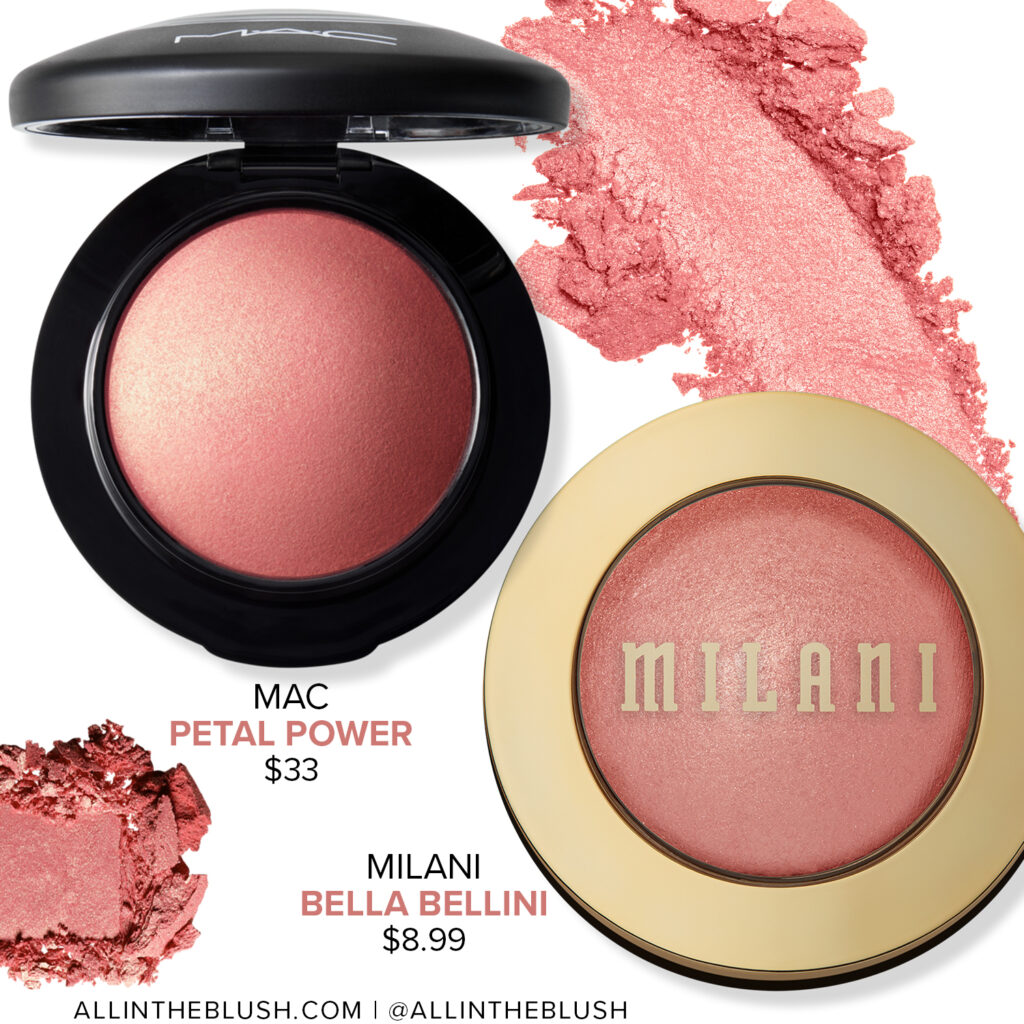 MAC Petal Power & Milani Bella Bellini Color Matches » All In The Blush