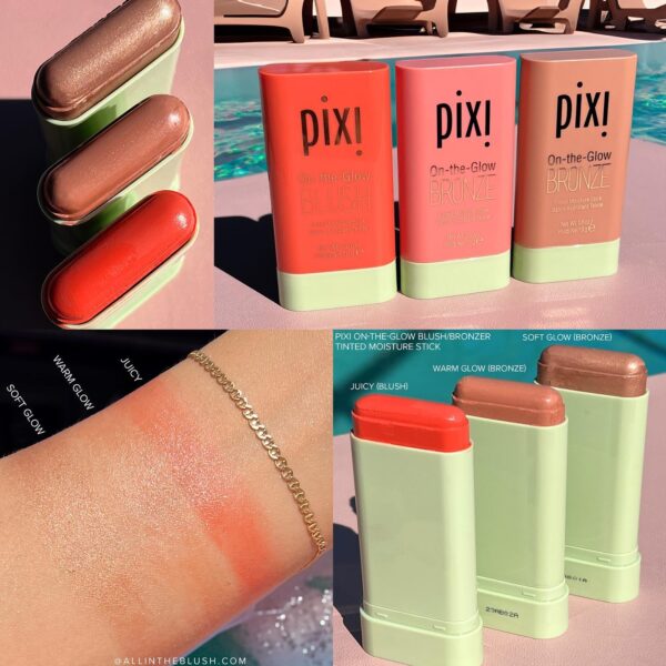 Pixi Beauty’s On-the-Glow Blush & Bronzer Tinted Moisture Sticks ...