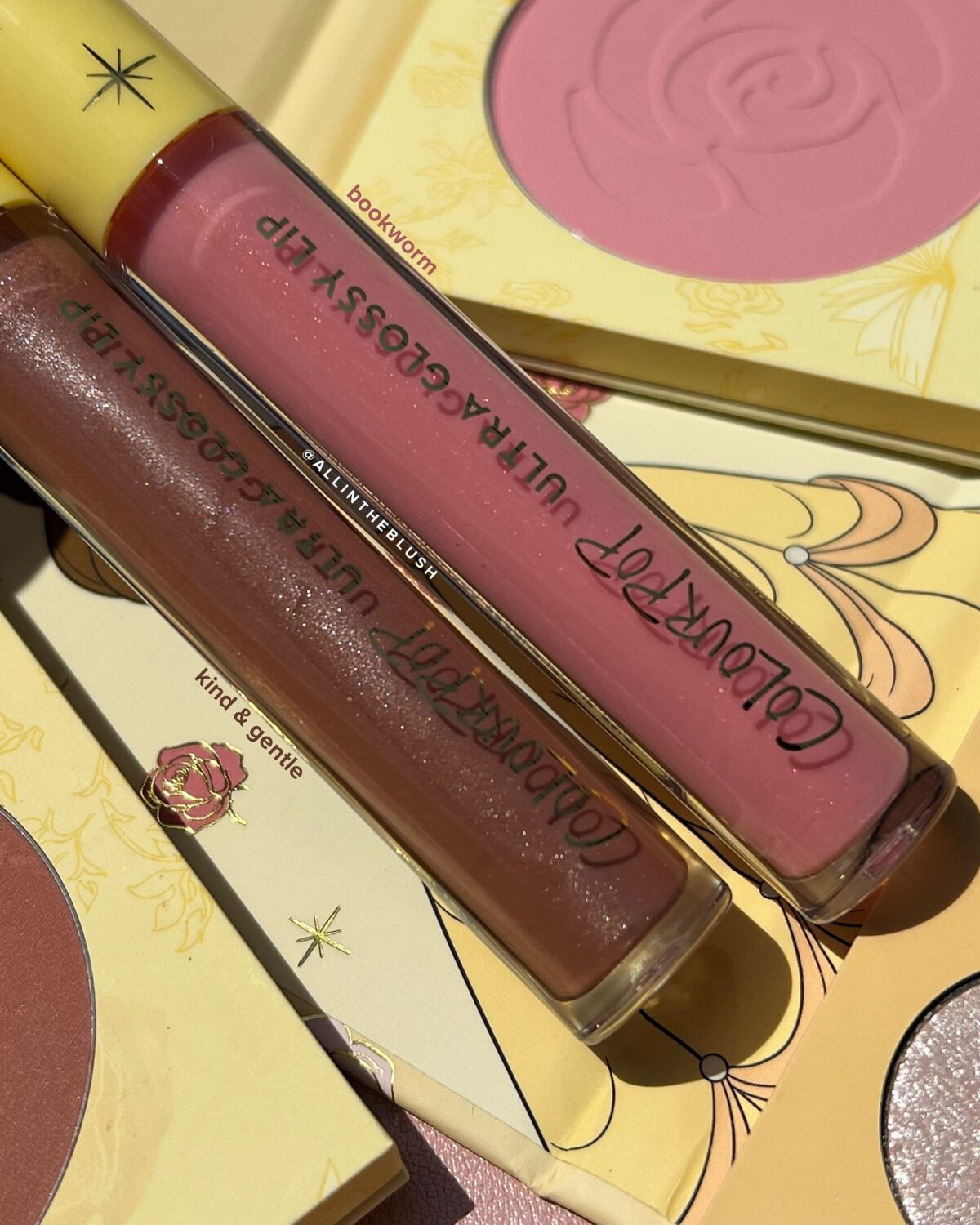 Beauty & the Beast x ColourPop Collection » All In The Blush