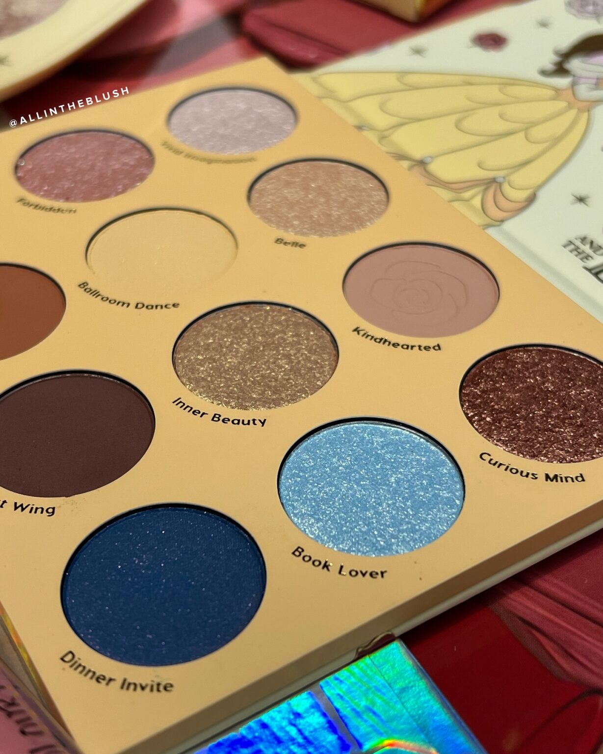 Beauty & the Beast x ColourPop Collection » All In The Blush