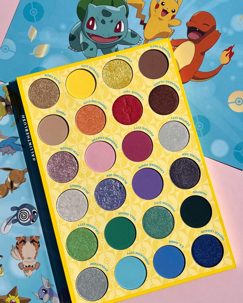 Pokemon x ColourPop Pallet Town Eyeshadow Palette » All In The Blush