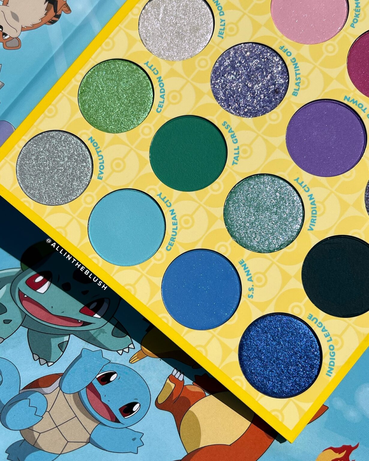 Pokemon x ColourPop Pallet Town Eyeshadow Palette » All In The Blush