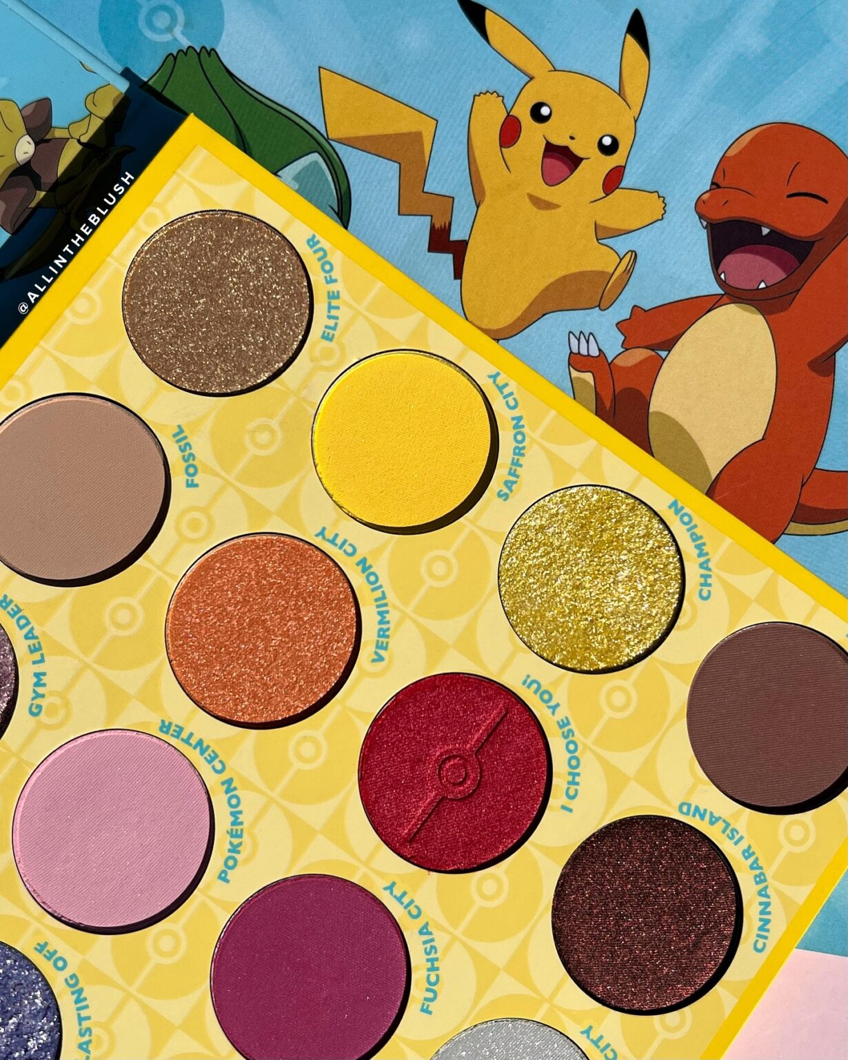 Pokemon x ColourPop Pallet Town Eyeshadow Palette » All In The Blush