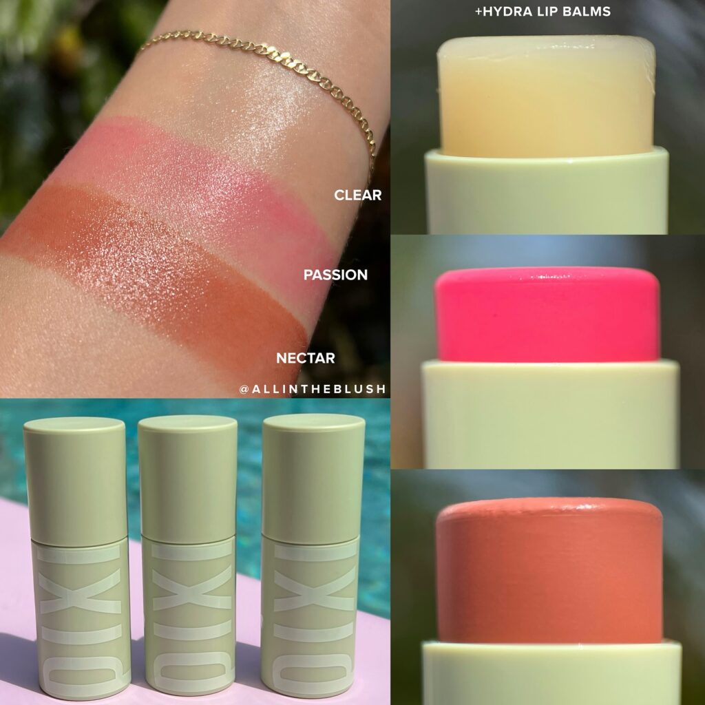 Swatching Pixi Beauty’s +HYDRA LipTreat Tinted Lip Balms » All In The Blush
