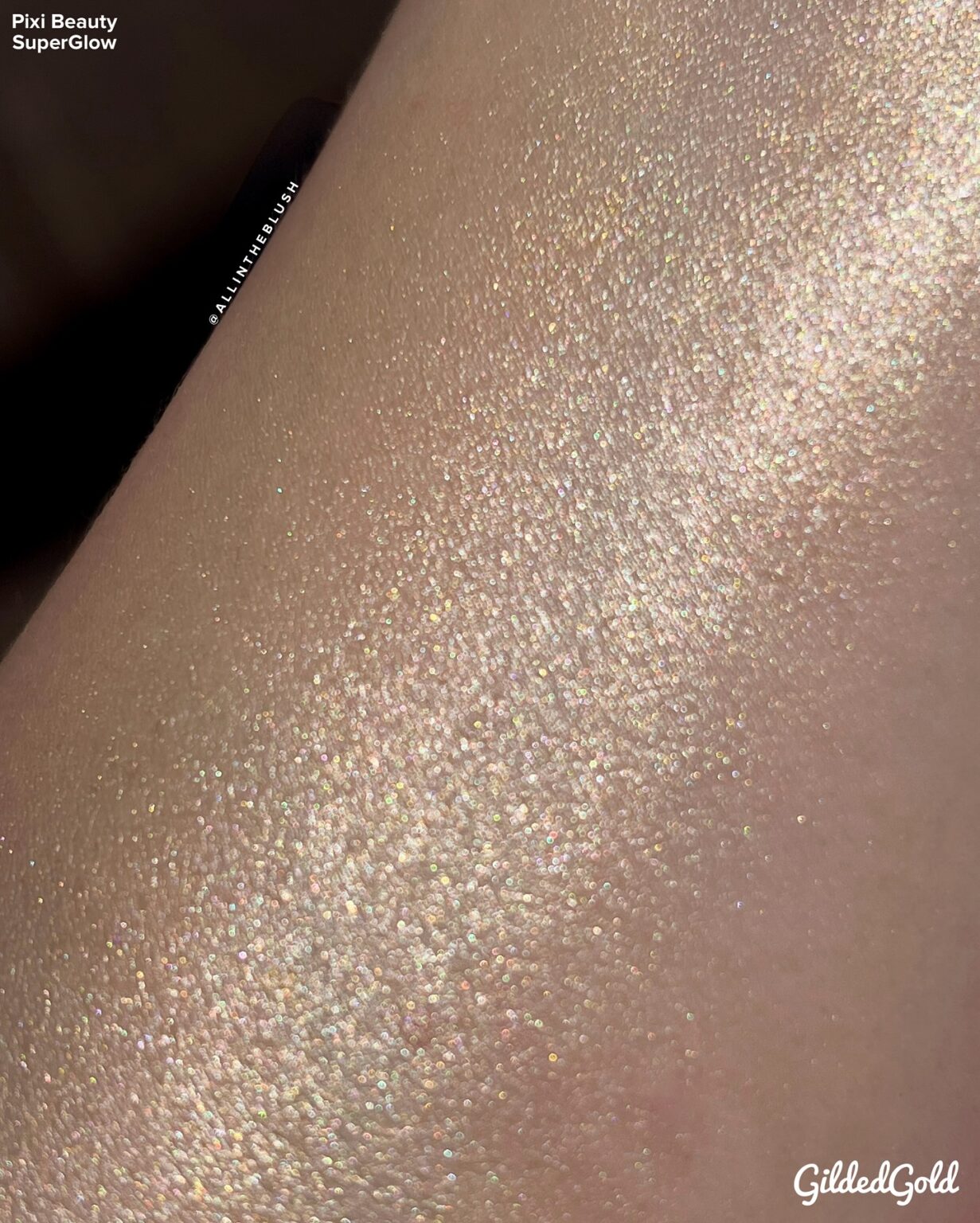 Swatching Pixi Beauty’s GILDEDGLOW SuperGlow Moisture Stick » All In ...