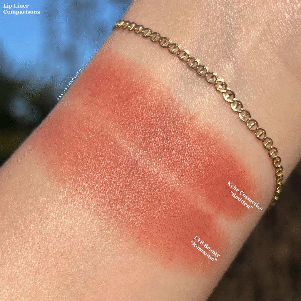 Kylie Cosmetics Smitten Precision Pout Lip Liner Comparisons » All In ...