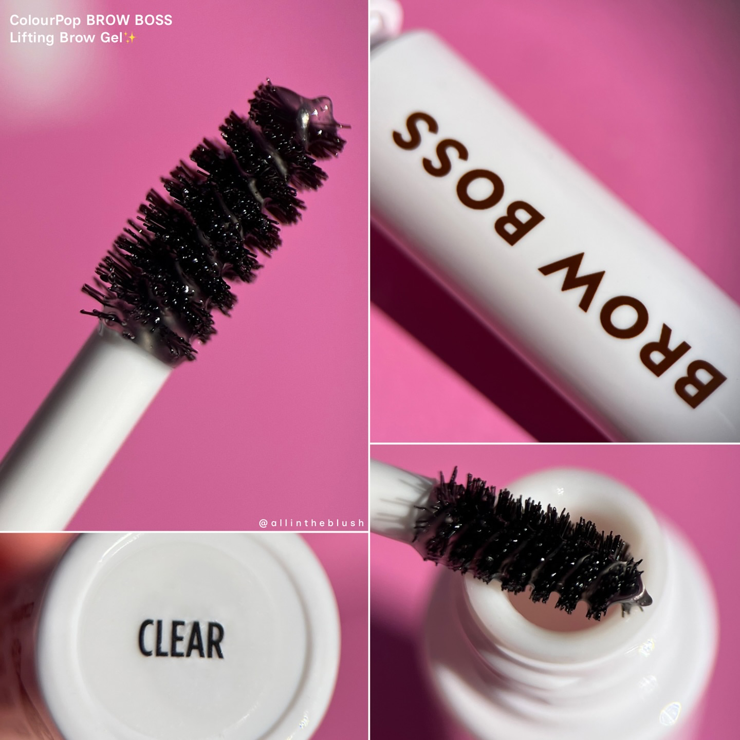 ColourPop Launches Brow Boss Lifting Brow Gel » All In The Blush