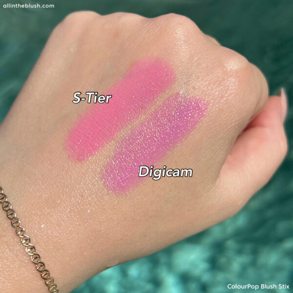 Swatching ColourPop’s New Blush Stix - All In The Blush